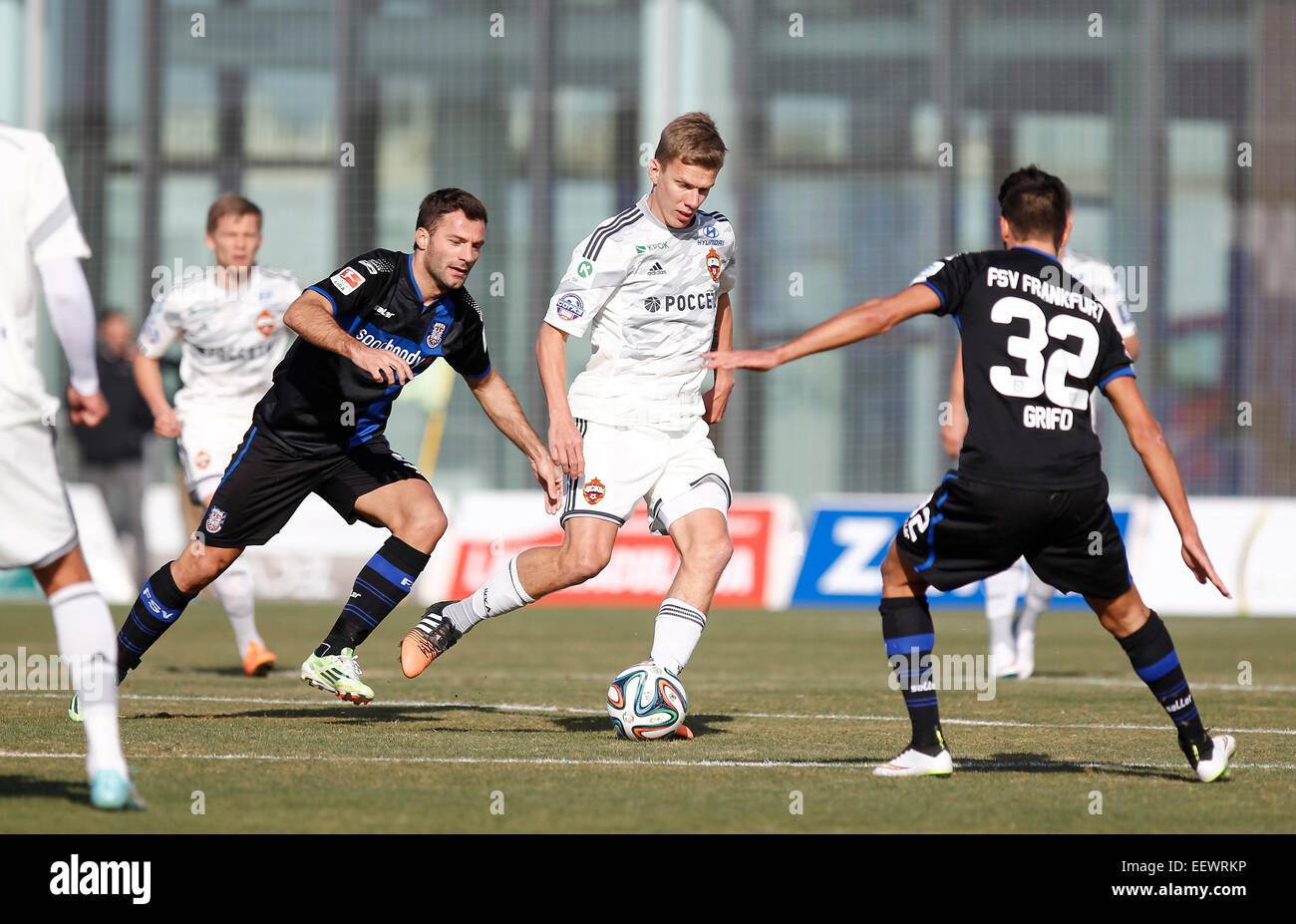 San Pedro del Pinatar, Spain. 22nd January, 2015. Friendly football ...