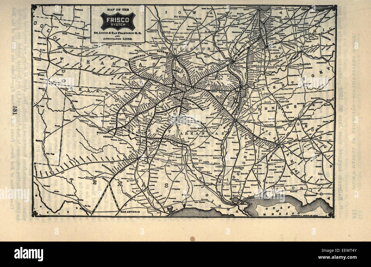 Early 1900s railroad maps hi-res stock photography and images - Alamy