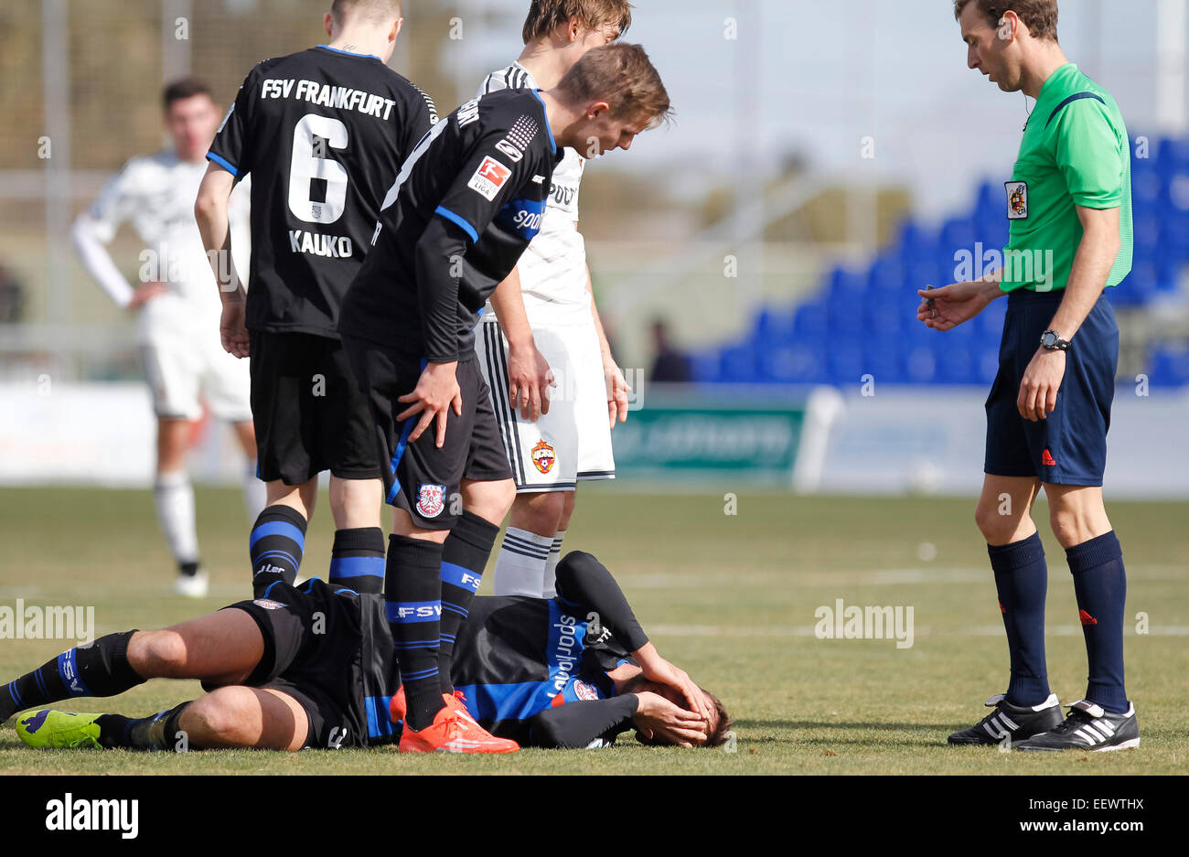 San Pedro del Pinatar, Spain. 22nd January, 2015. Friendly football ...