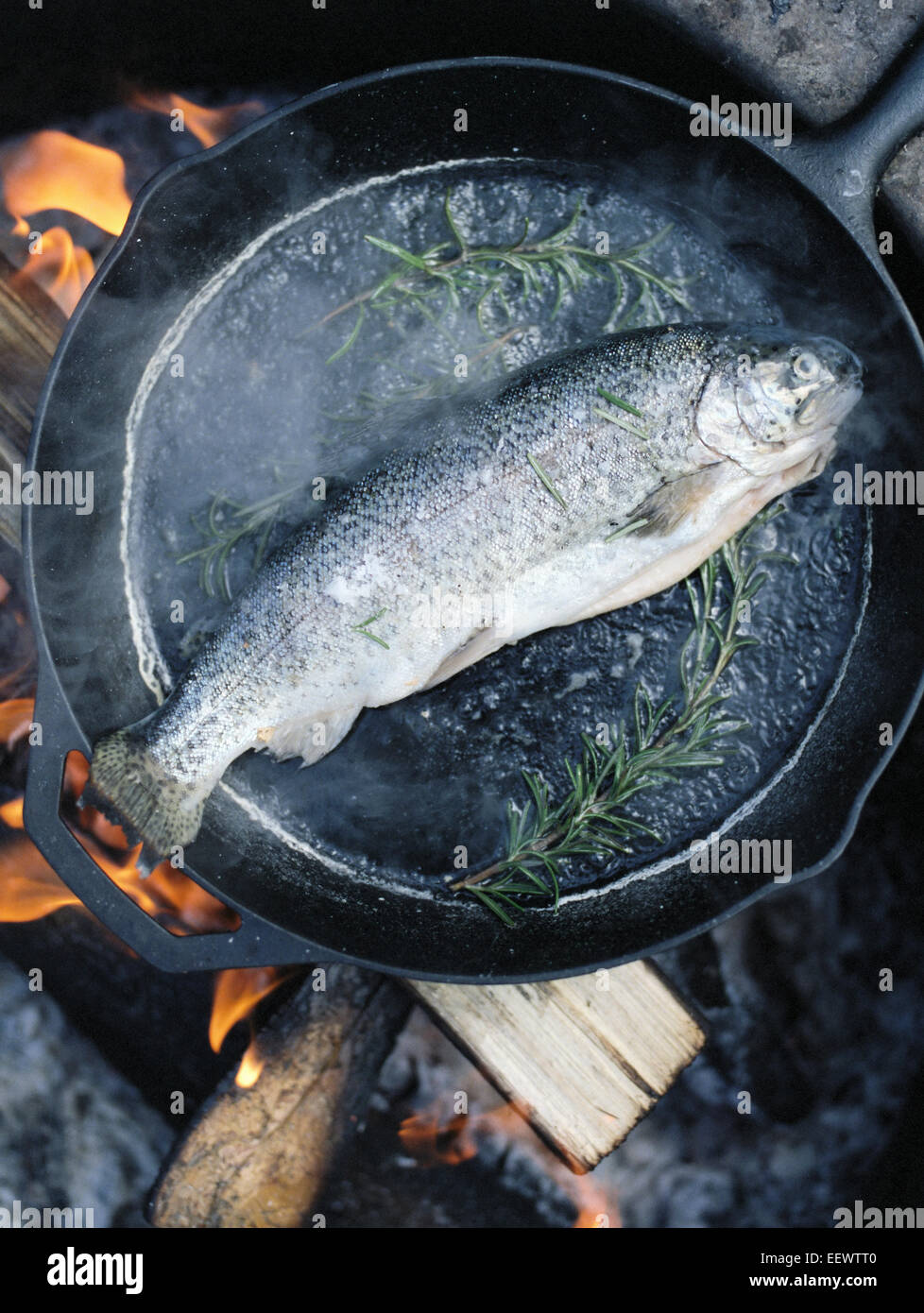 Cooked over fire hi-res stock photography and images - Alamy