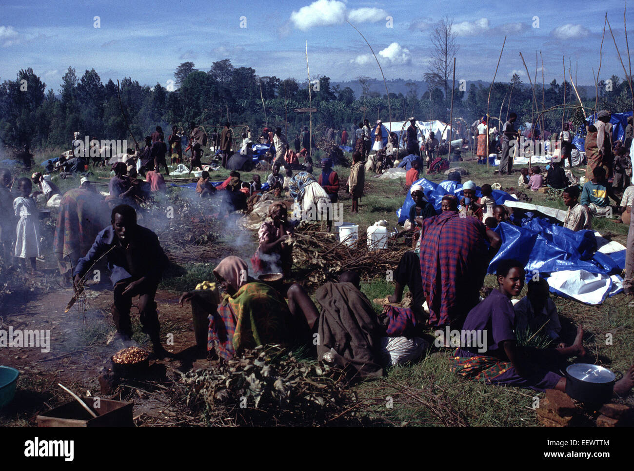 Tutsi refugees from rwanda in hi-res stock photography and images - Alamy