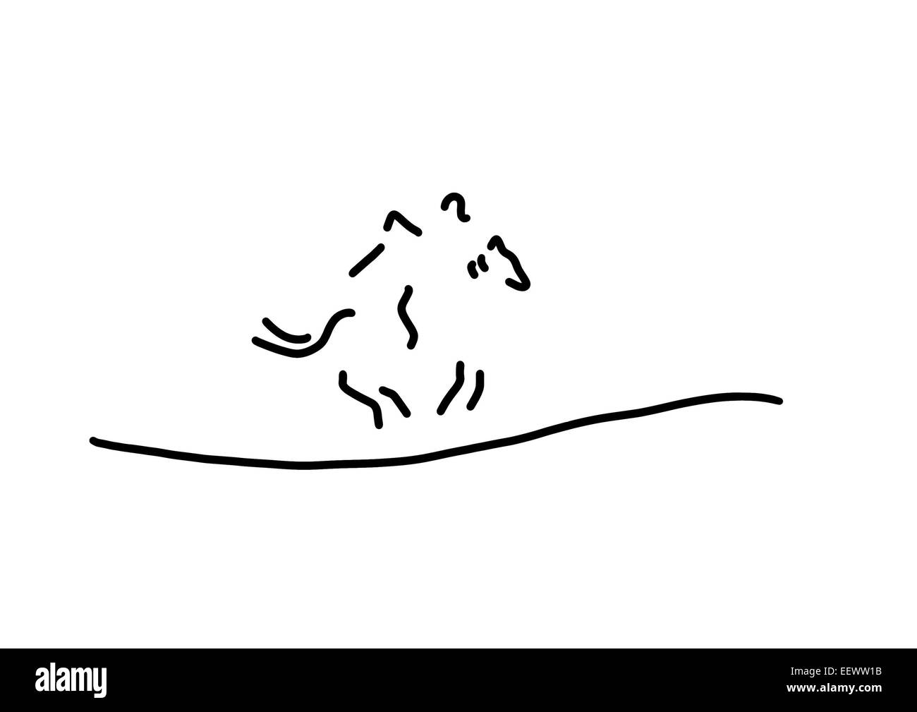 Pictogram Horse Riders High Resolution Stock Photography and Images - Alamy