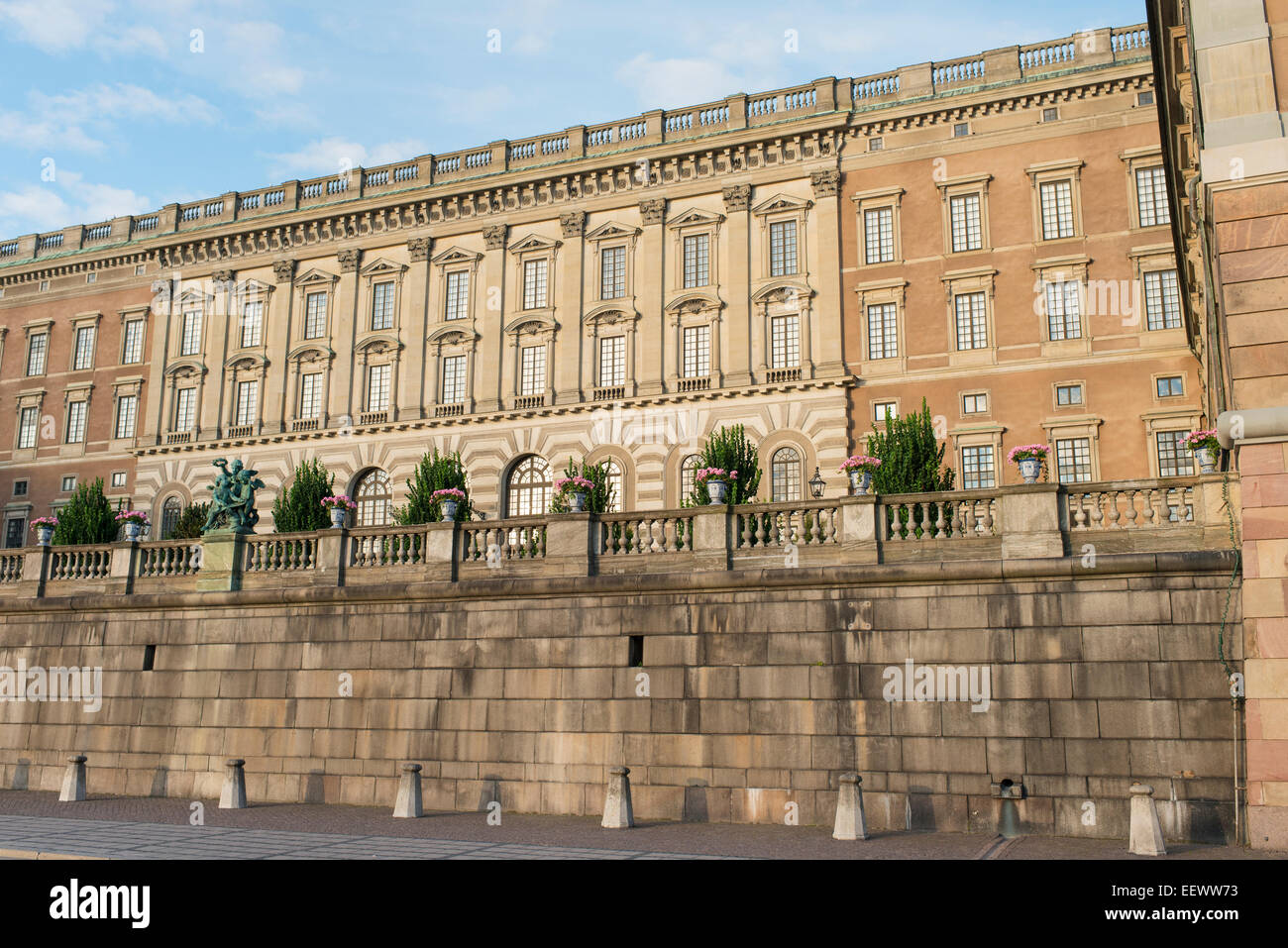 The royal castle in Gamla Stan (Old Town) Stockholm, Sweden Stock Photo ...