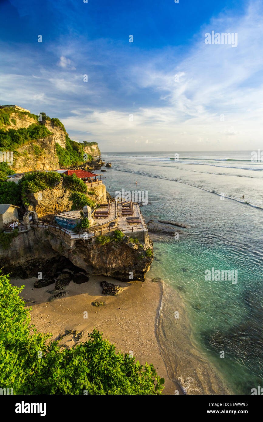 Beautiful view uluwatu rock sunset hi-res stock photography and images ...