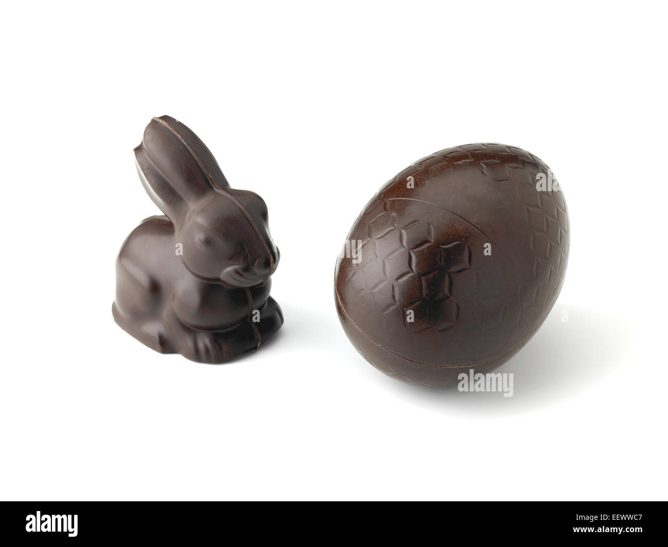 Chocolate eggs rabbit sugar hi-res stock photography and images - Alamy