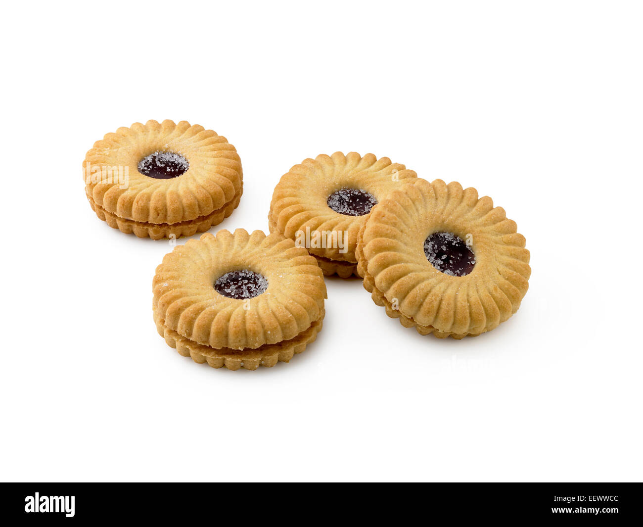 jammy dodger biscuits Stock Photo - Alamy