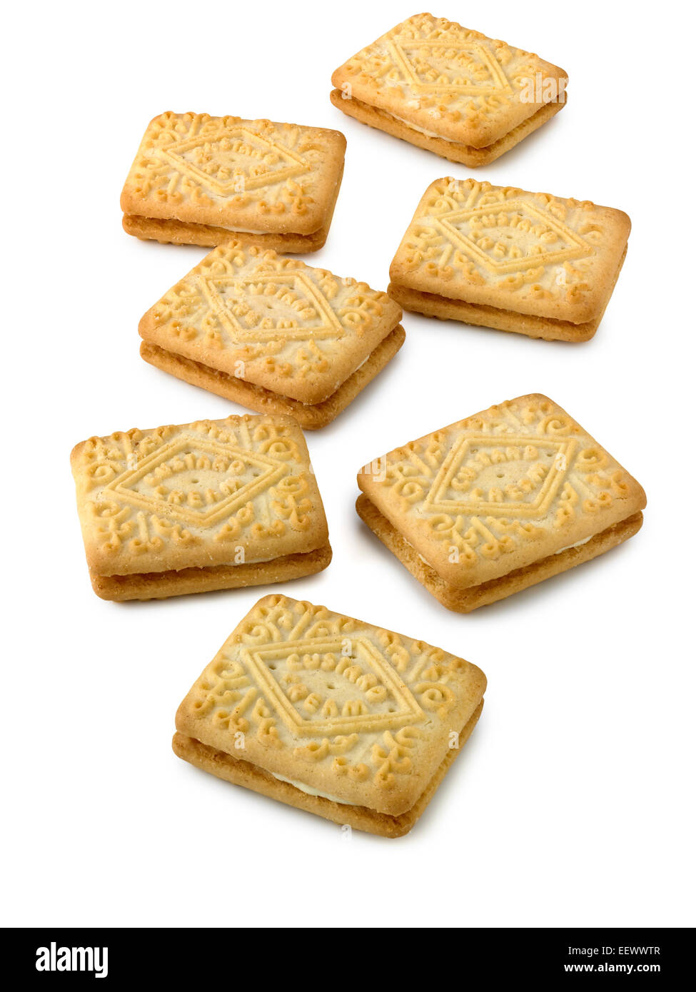 Custard cream biscuit hi-res stock photography and images - Alamy
