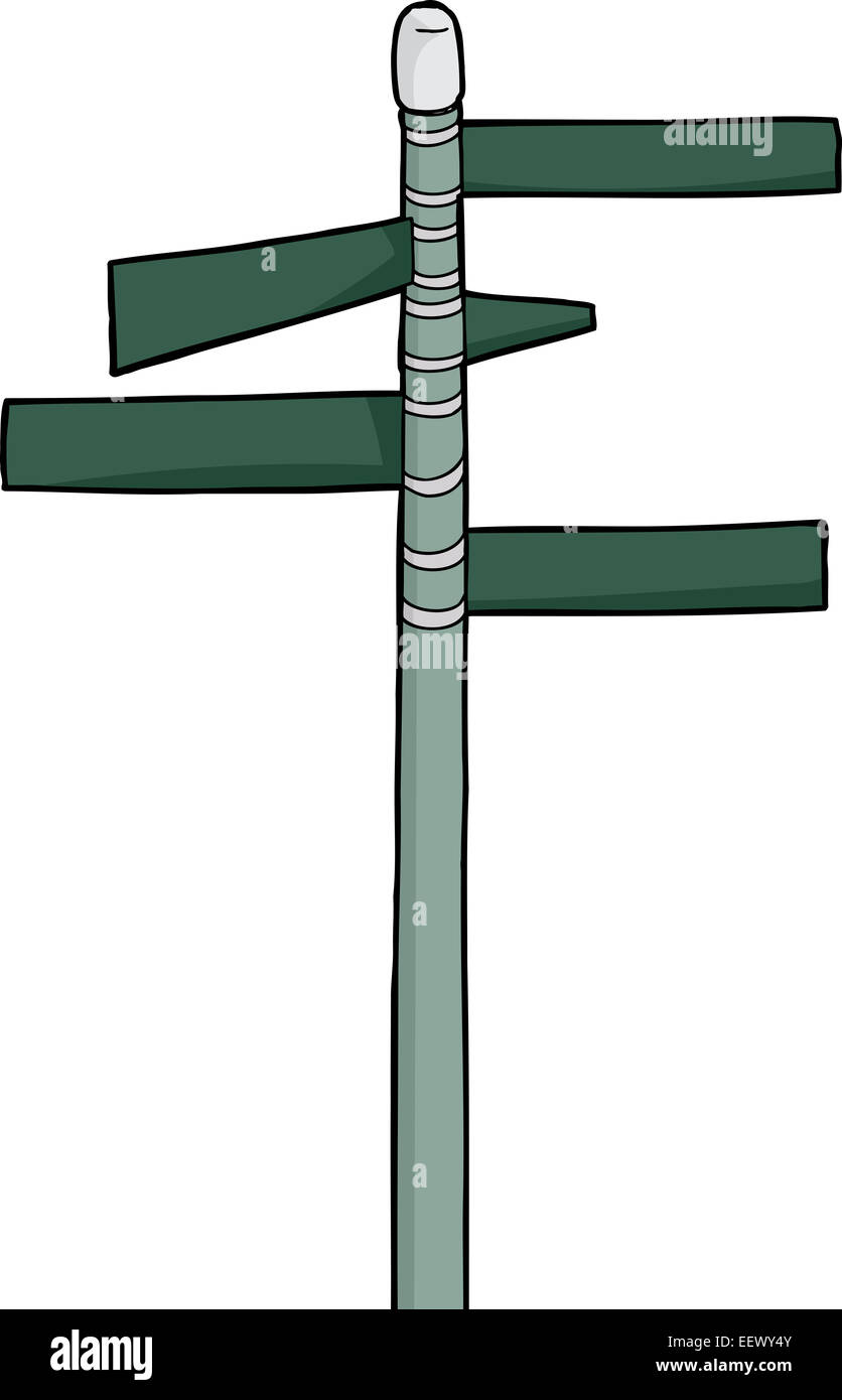 Clip art blank road sign hi-res stock photography and images - Alamy