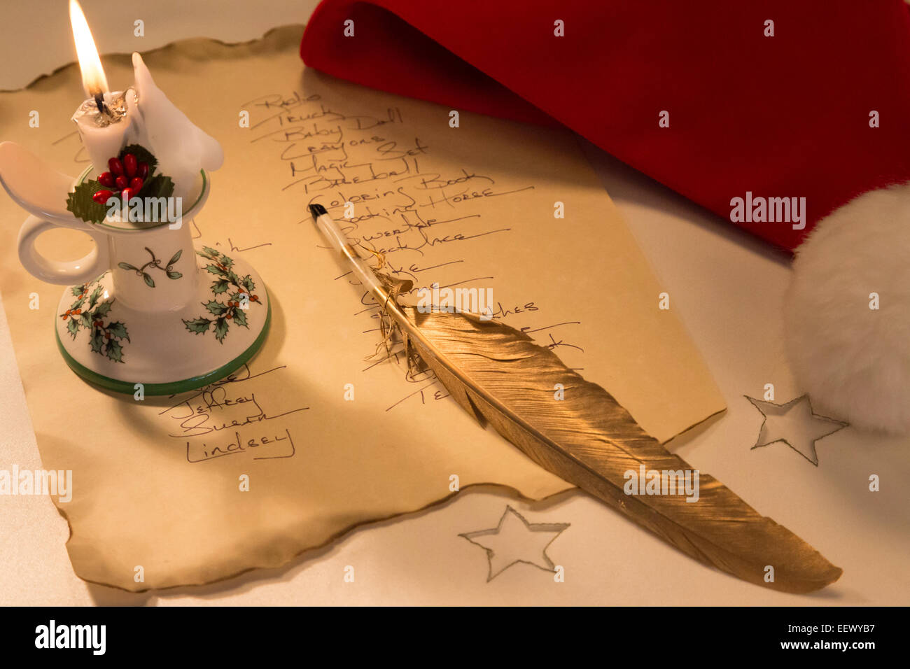 Santa desk hi-res stock photography and images - Alamy
