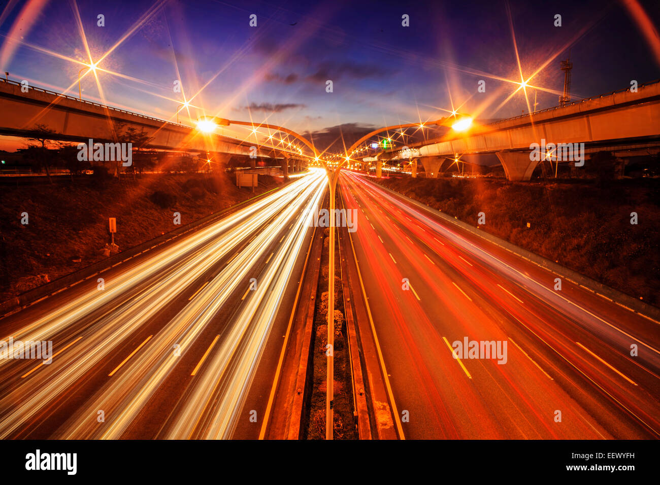 Busy junction red light hi-res stock photography and images - Alamy