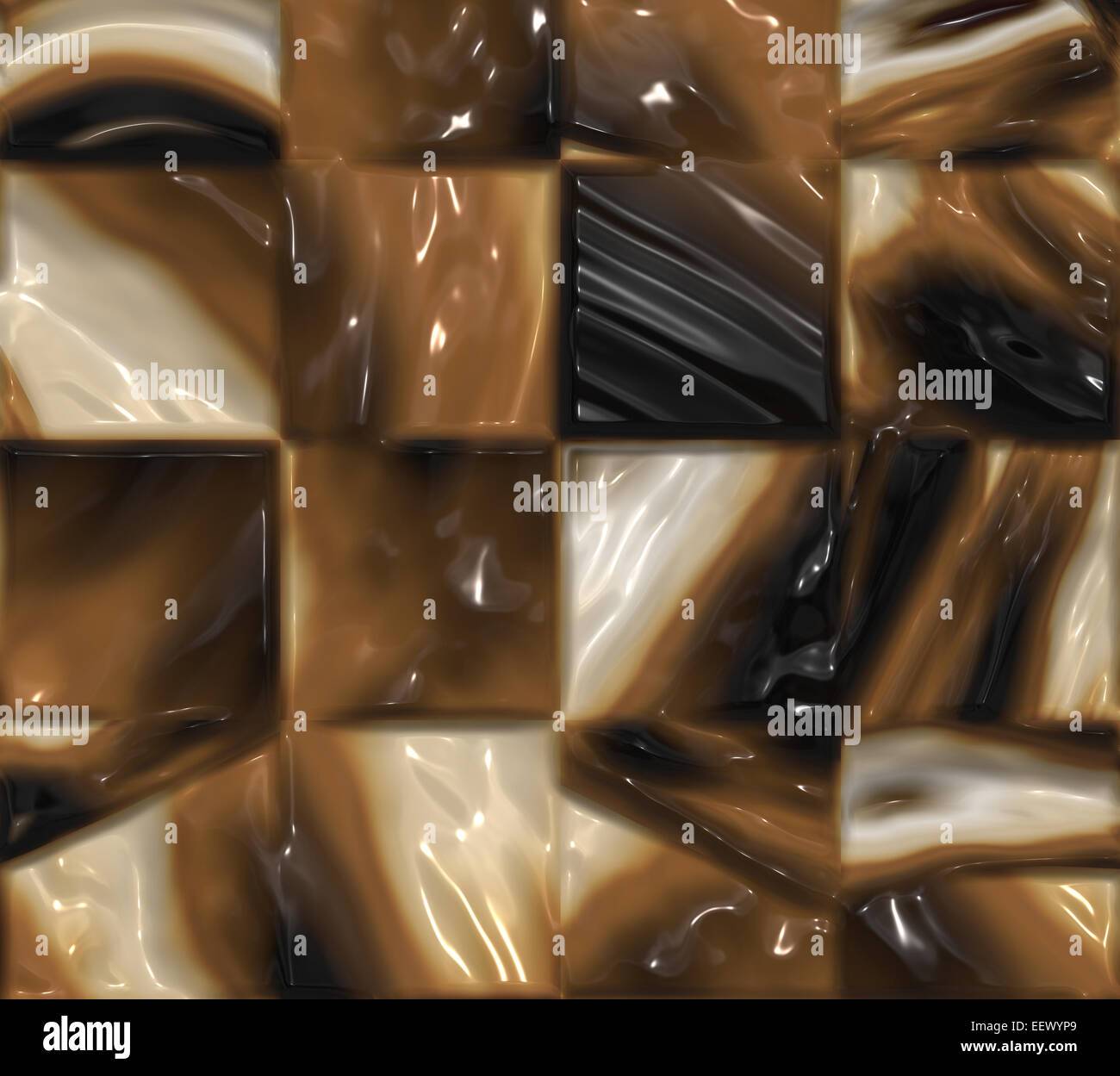 Milk and dark chocolate mixture closeup view Stock Photo - Alamy