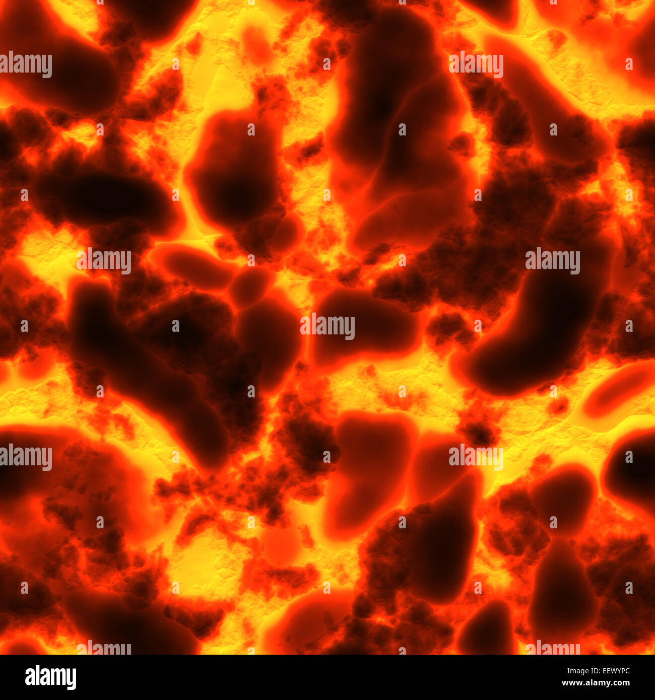 Violent volcano explosion with rocks and fire Stock Photo - Alamy