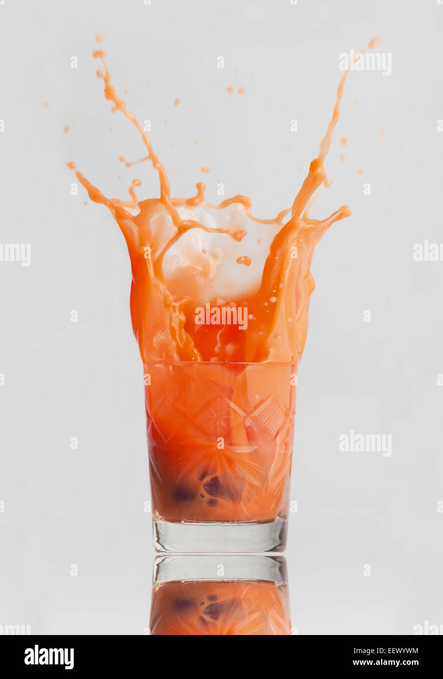 Orange splash I ! Stock Photo - Alamy