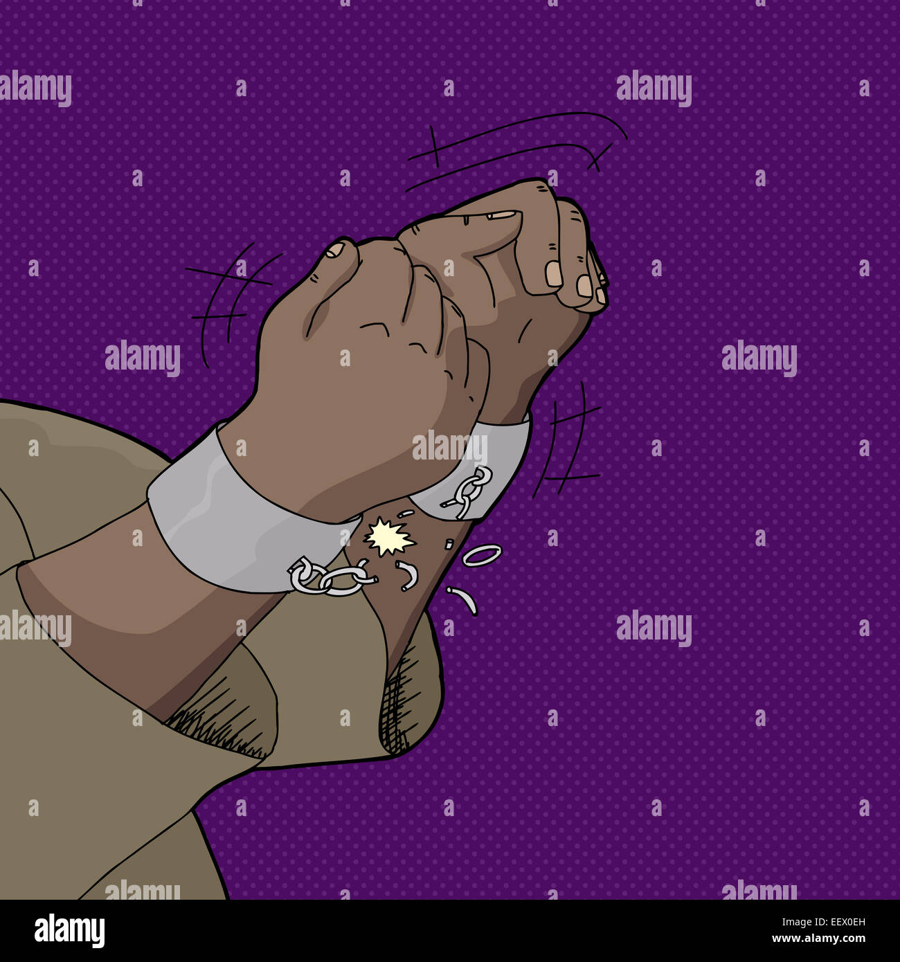 Breaking shackles hi-res stock photography and images - Alamy