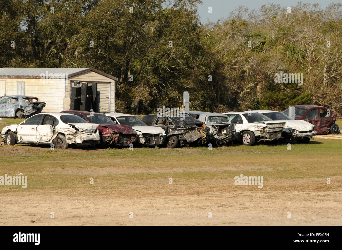 Junk Cars Pile High Resolution Stock Photography and Images - Alamy