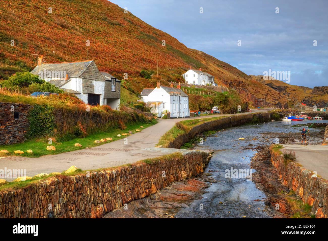 Boscastle cornwall england hi-res stock photography and images - Alamy