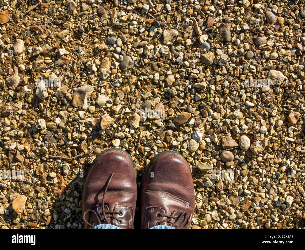 Shoes on the ground hi-res stock photography and images - Alamy