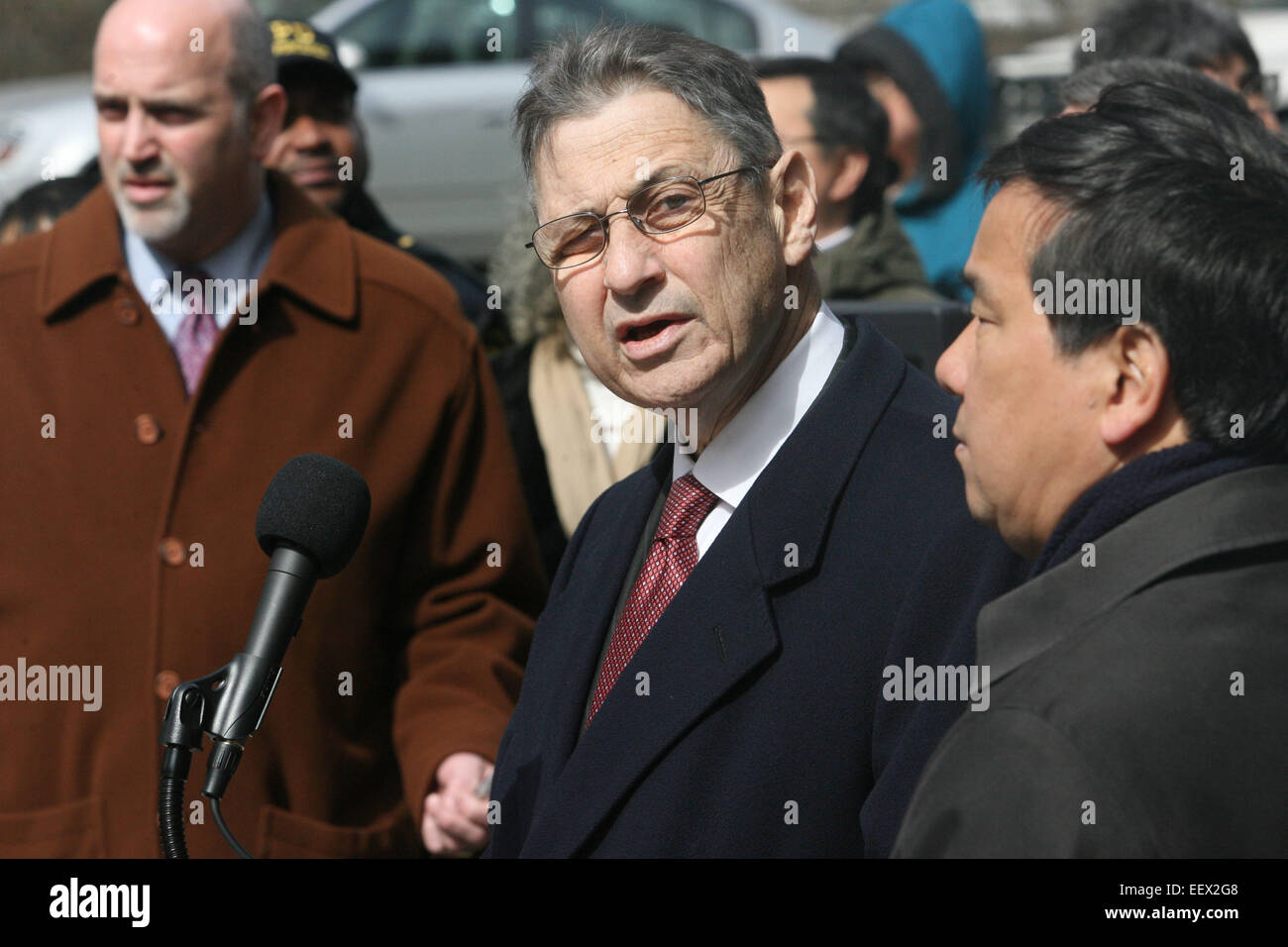 January 22, 2015 - New York, New York, U.S. - Longtime speaker of the ...
