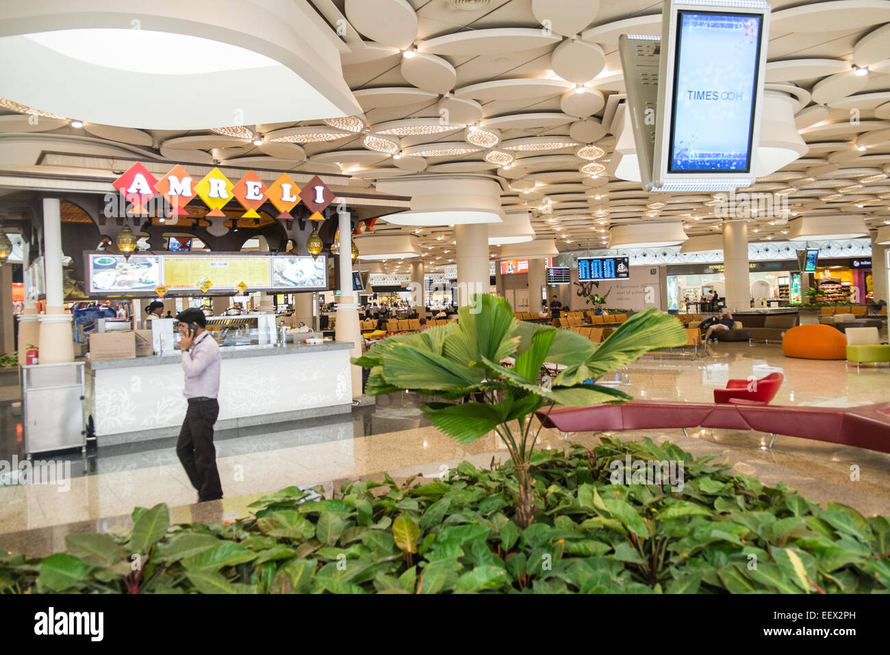 Departure terminal at Chhatrapati Shivaji International Airport,Mumbai ...