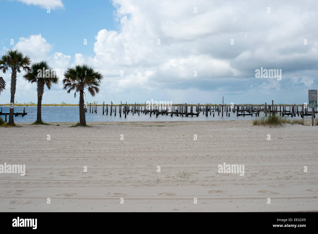 Ocean Springs , Mississippi sound Stock Photo - Alamy