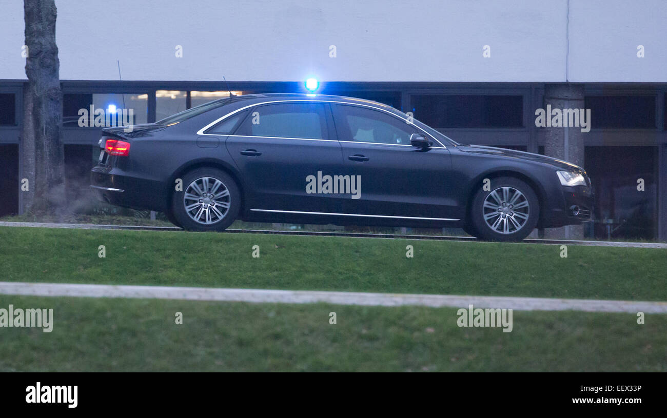 Karlsruhe, Germany. 22nd Jan, 2015. Officers of the SEK, the special ...