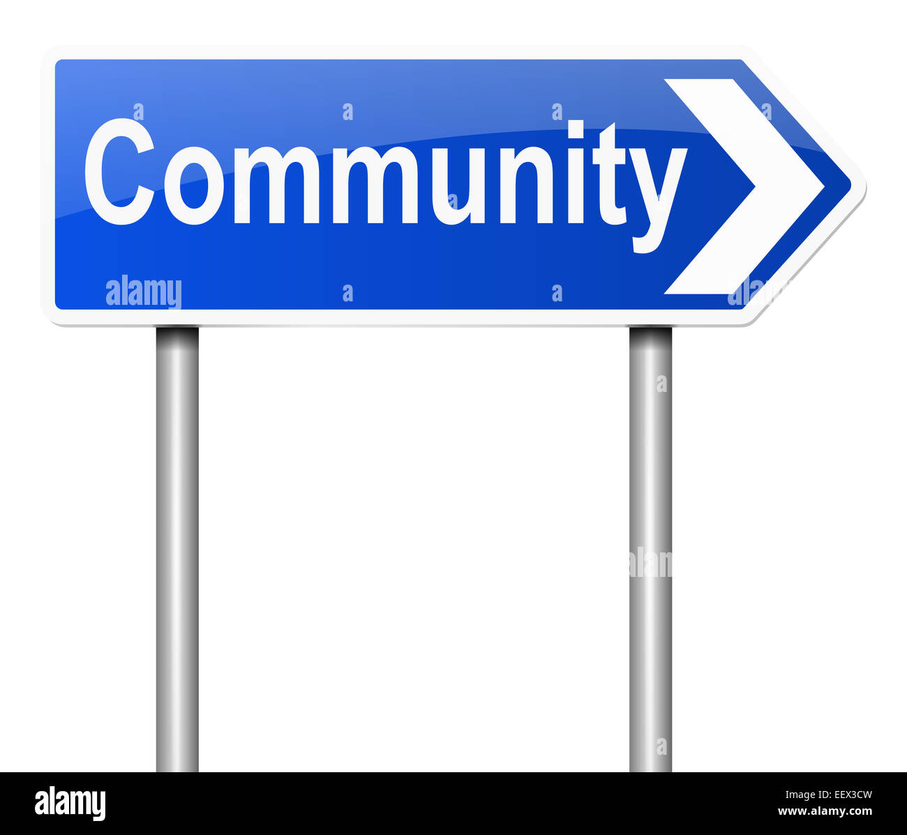 Neighborhood community Cut Out Stock Images & Pictures - Alamy