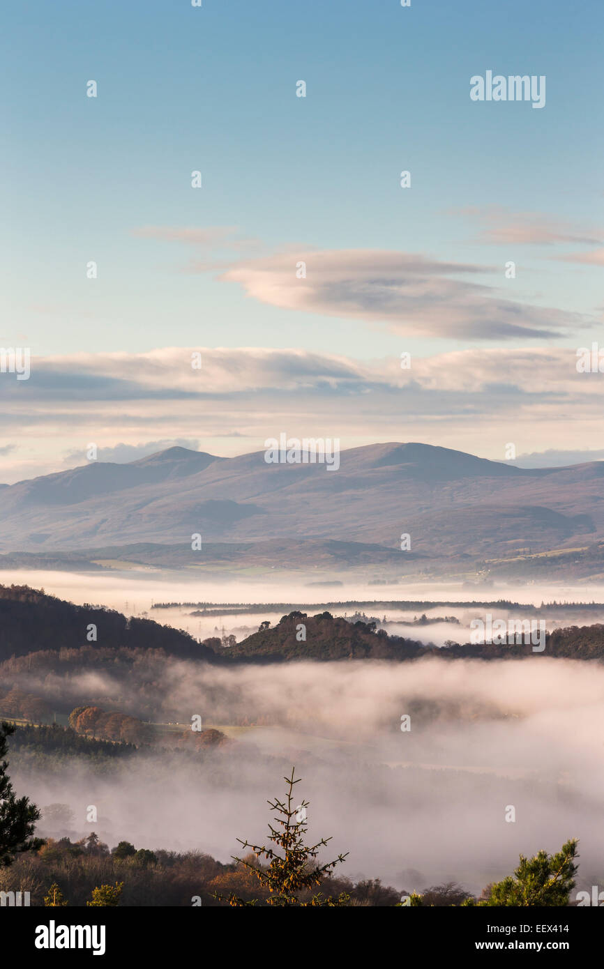 View over the Aird from Craig Phadrig in Inverness, Scotland Stock ...