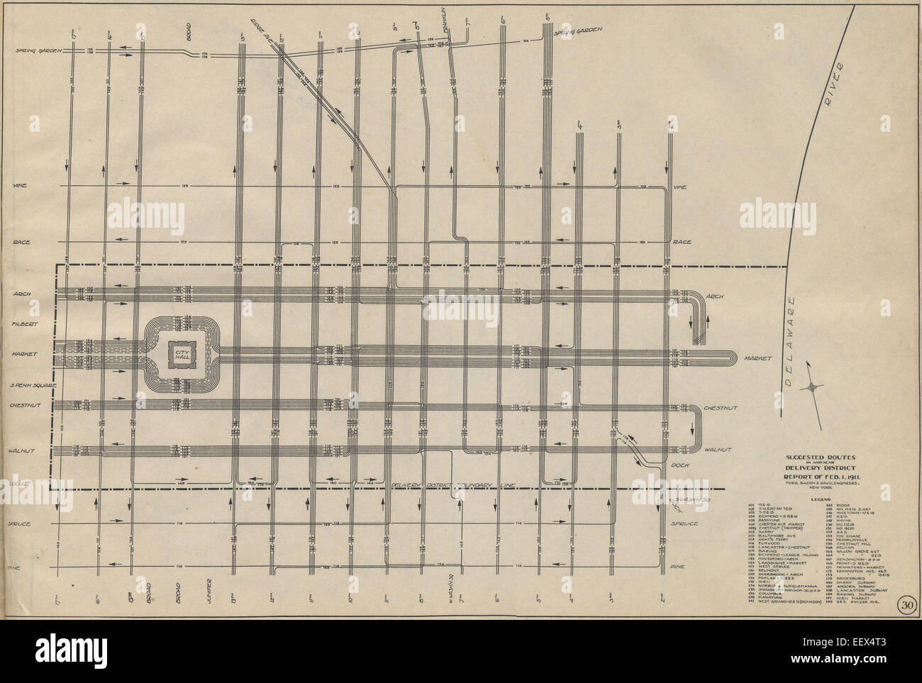 The 1911 Philly streetcar map provides an illustration of Philadelphia ...