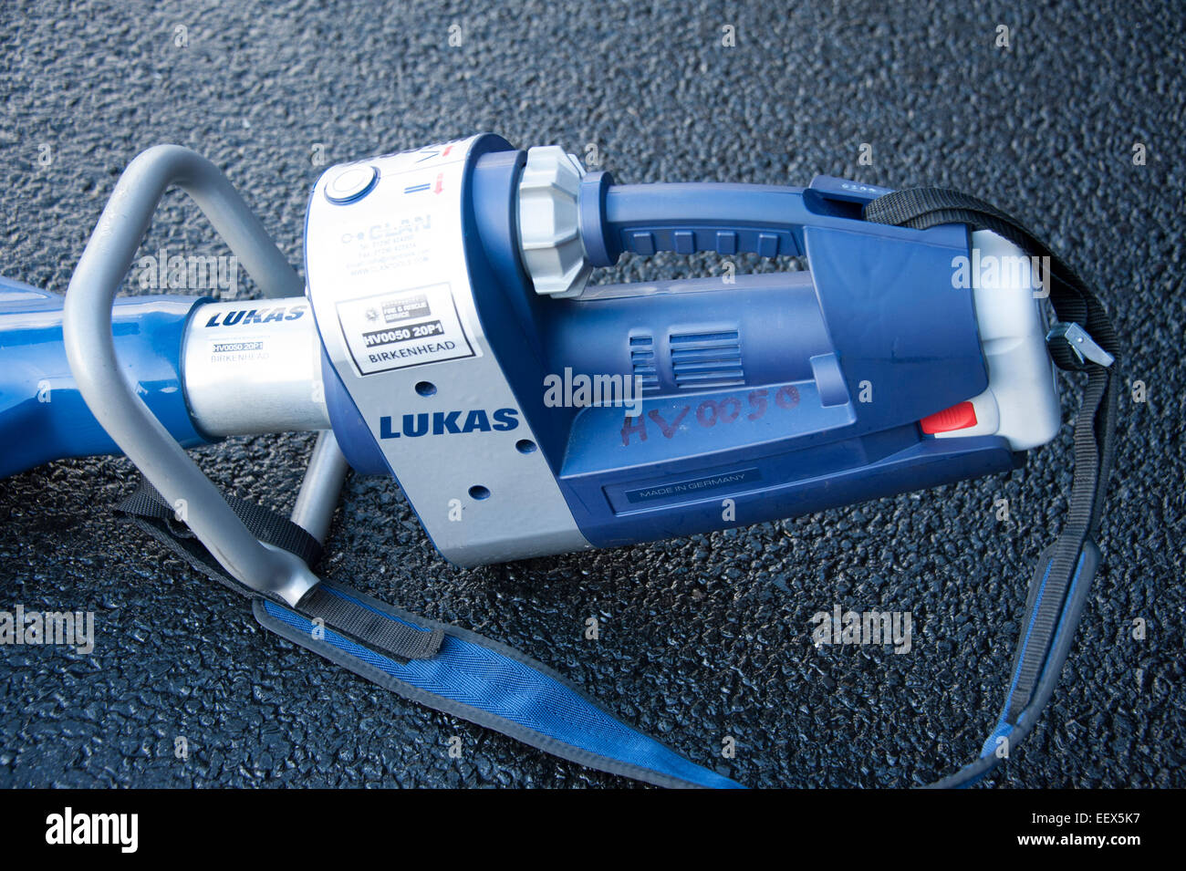 Fire & Rescue Lukas Battery Operated Cutting Gear Stock Photo - Alamy
