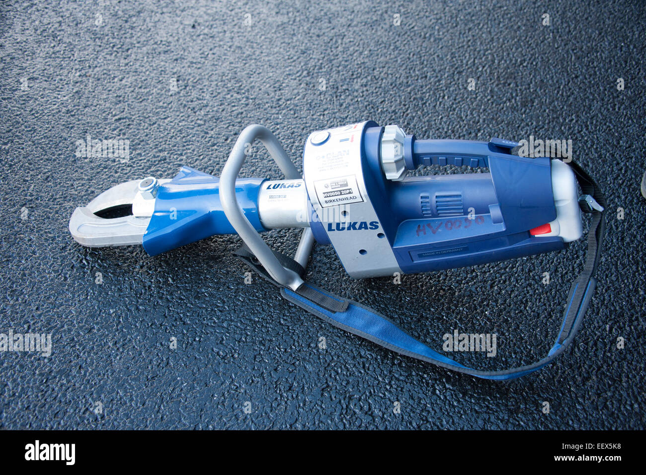 Fire & Rescue Lukas Battery Operated Cutting Gear Stock Photo - Alamy