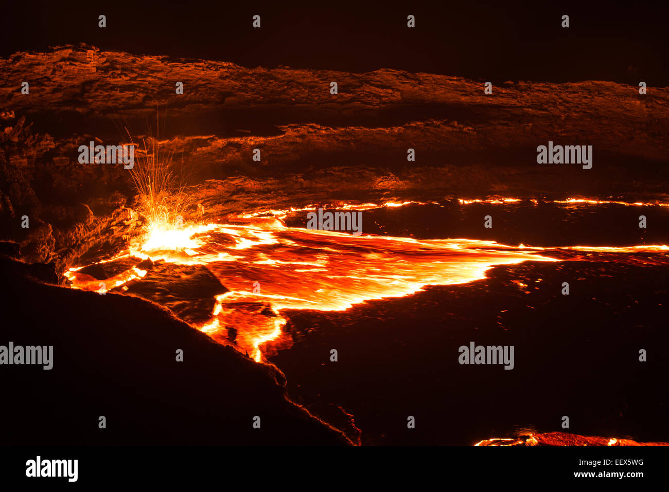 Erta Ale, Erta Ale is an active volcano in the Danakil Depression in ...