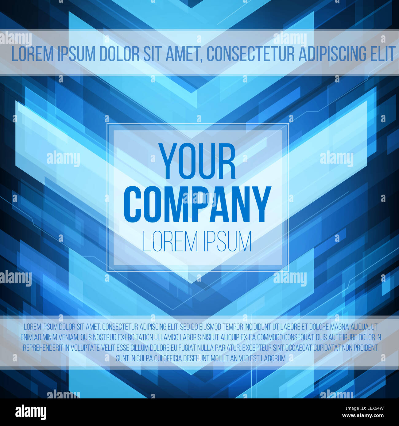 Tech modern template Stock Photo - Alamy