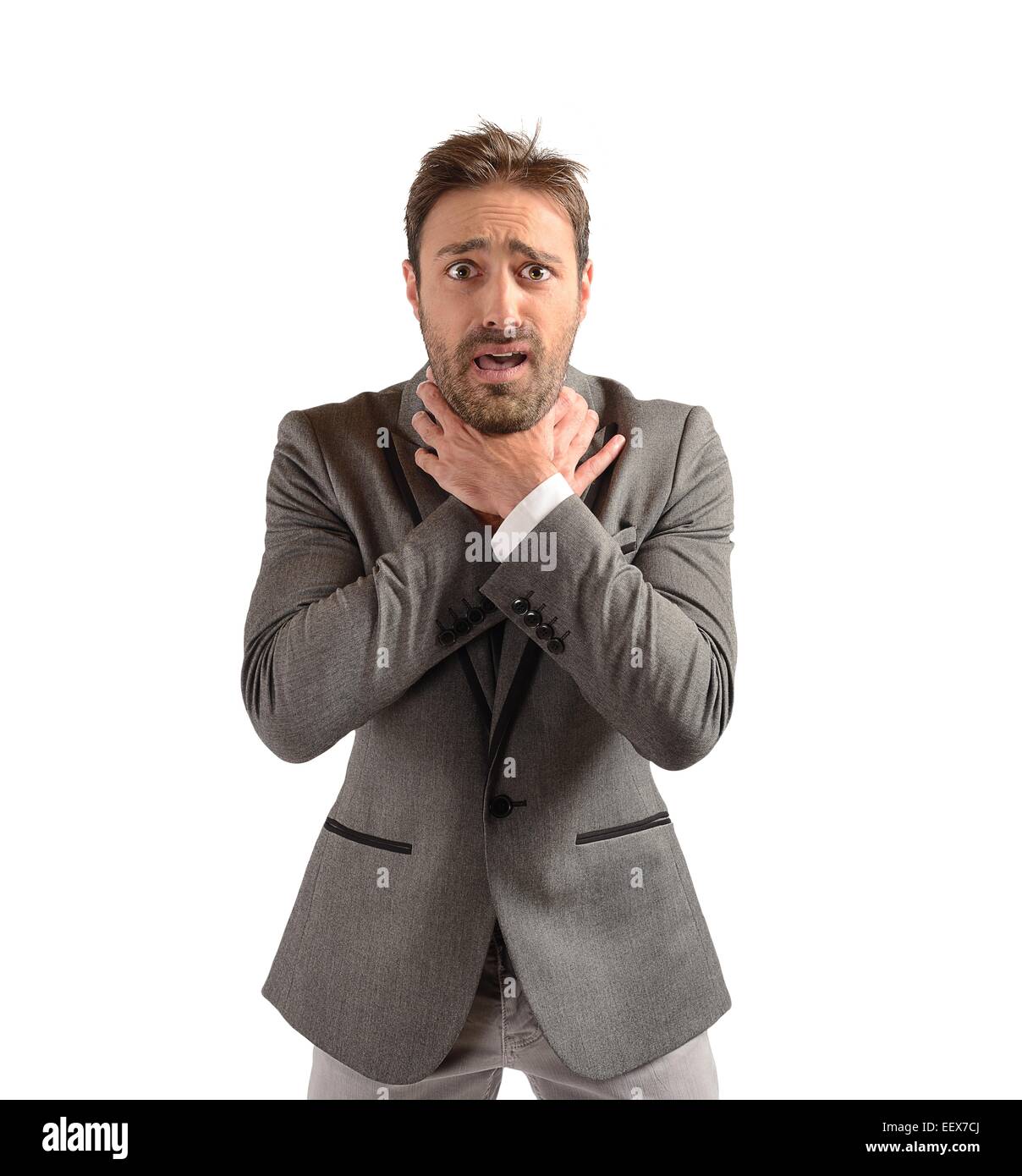Businessperson desperate hi-res stock photography and images - Alamy