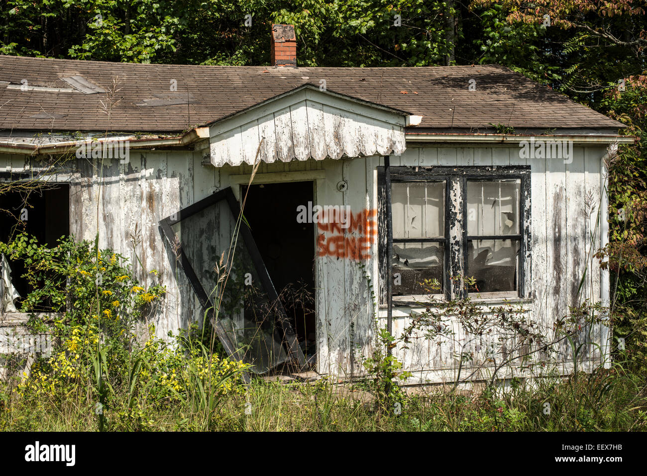 Along the Mississippi delta ,locations and views, a crime scene Stock ...