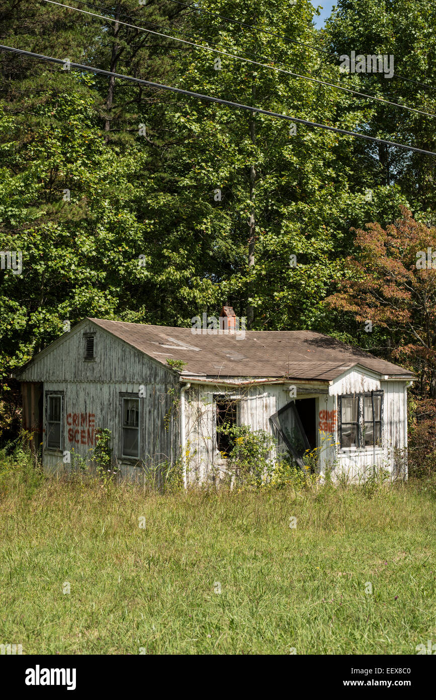 Along the Mississippi delta ,locations and views, a crime scene Stock ...