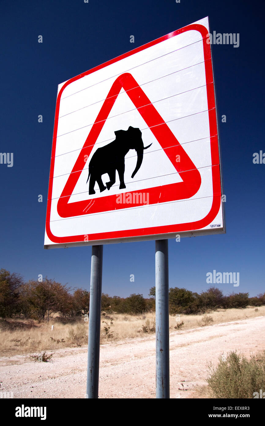 Antelope caution sign hi-res stock photography and images - Alamy