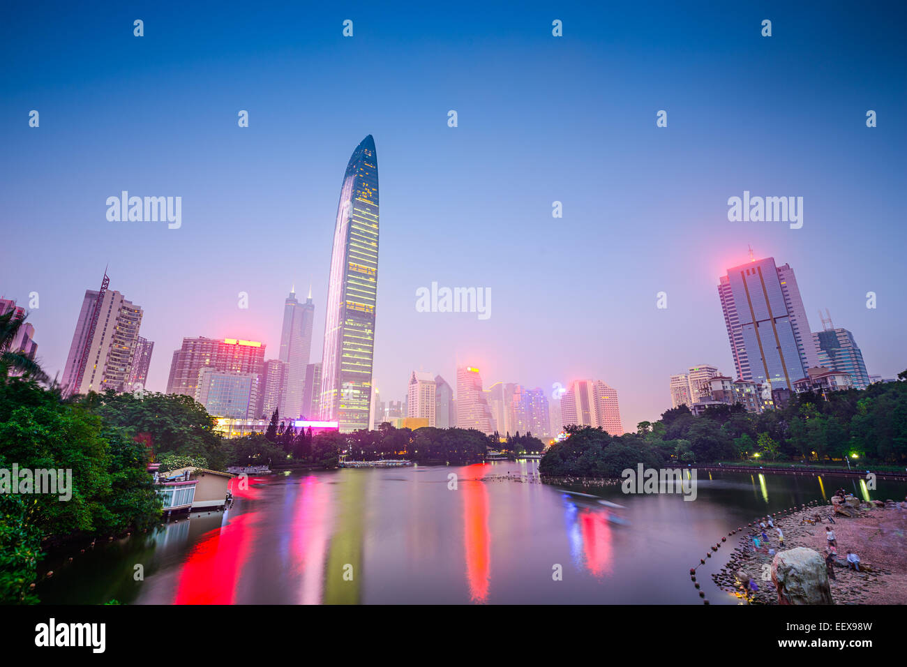 Kingkey 100 skyscraper shenzhen hi-res stock photography and images - Alamy