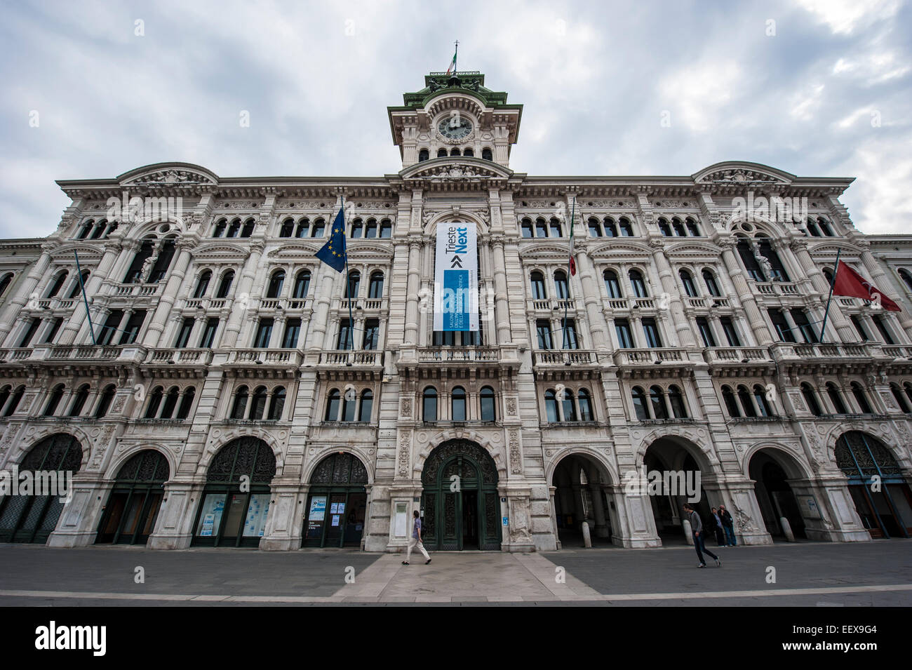 Trieste city hall hi-res stock photography and images - Alamy