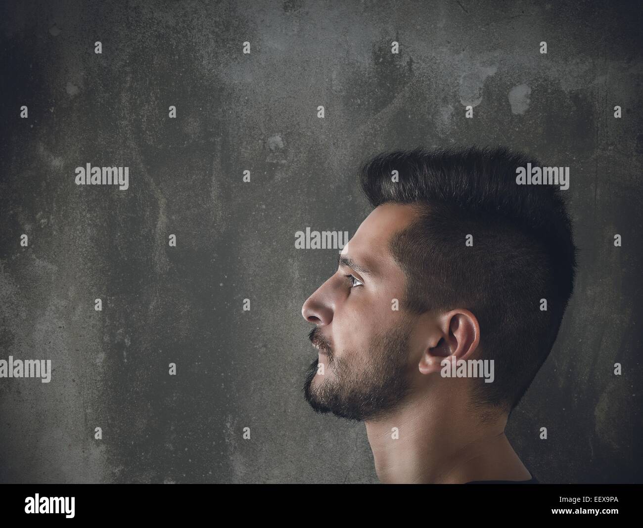 Man empty face hi-res stock photography and images - Alamy