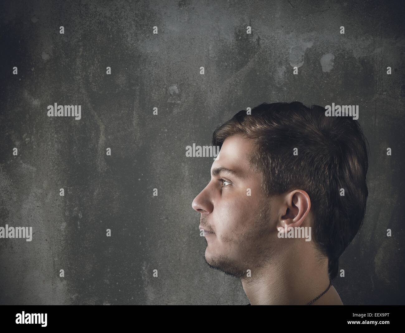 Man empty face hi-res stock photography and images - Alamy