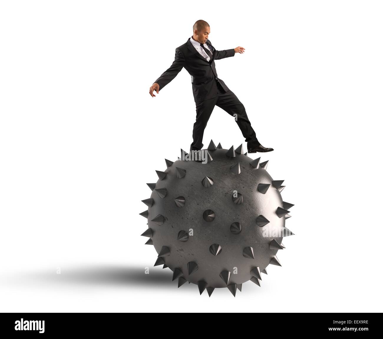 Circus Acrobat Balance Ball High Resolution Stock Photography and ...