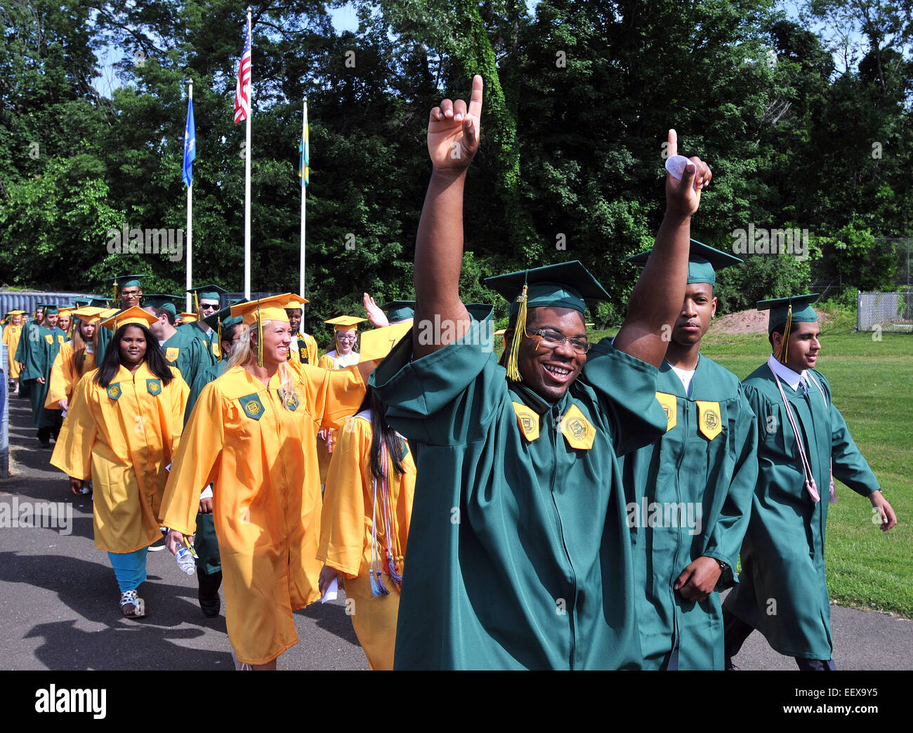 Graduation from high school hi-res stock photography and images - Alamy