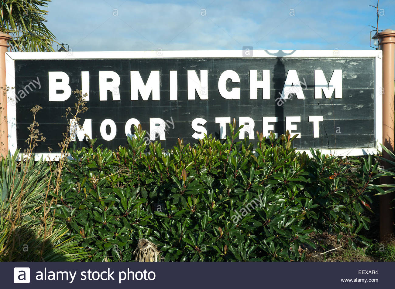 Retro Train Signage High Resolution Stock Photography and Images - Alamy