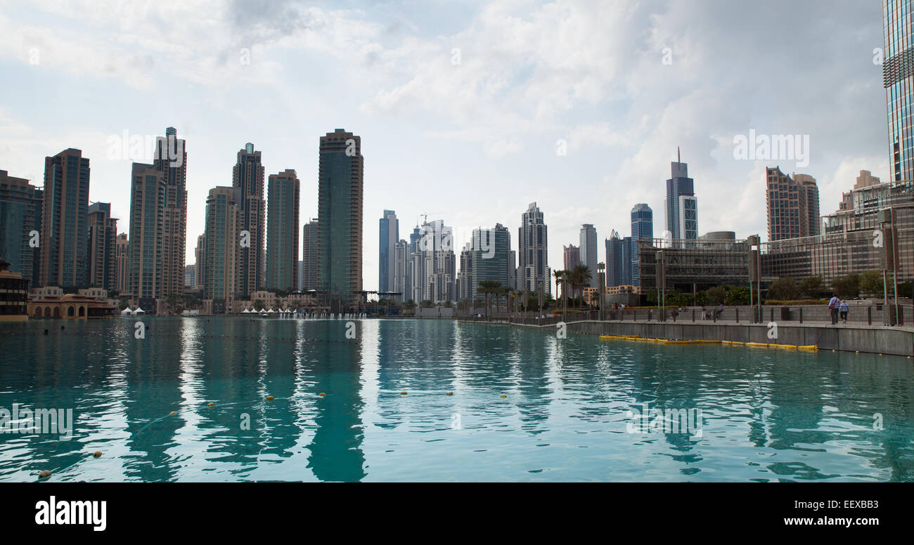 View to the modern city of Dubai, United Arab Emirates Stock Photo - Alamy