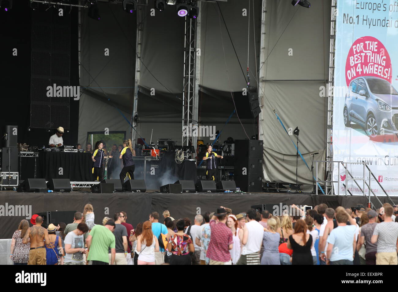 Guilfest 2014 - Day 3 - Performances Featuring: Atmosphere,Norman Jay ...