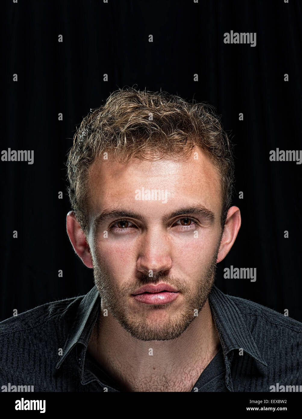 Actor young handsome hi-res stock photography and images - Alamy