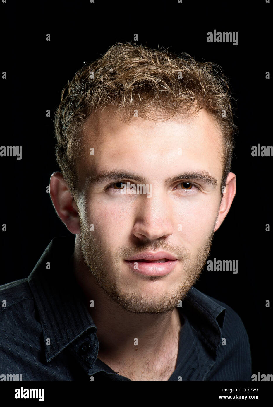 Actor young handsome hi-res stock photography and images - Alamy
