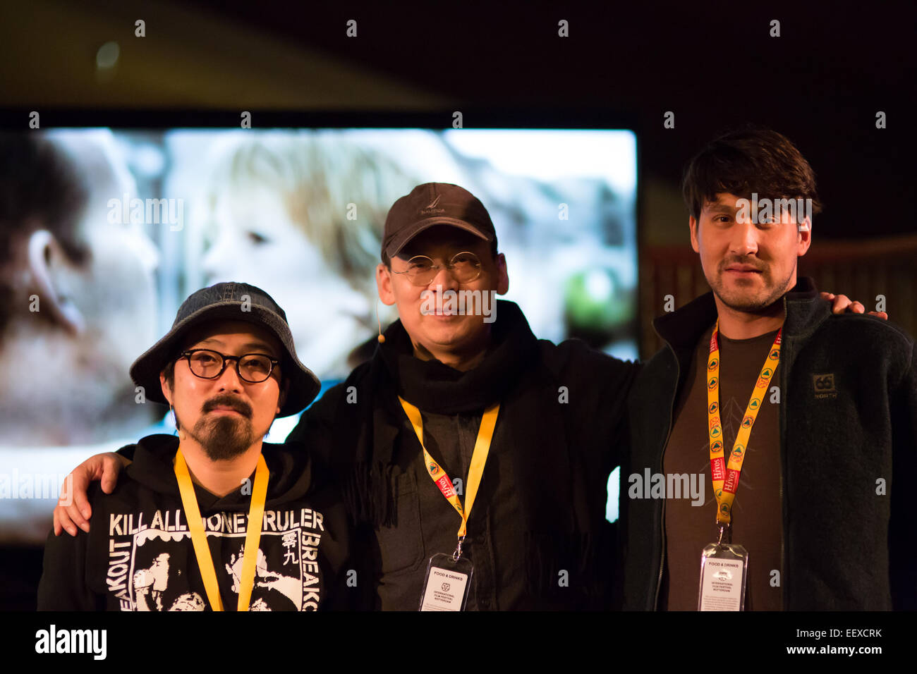 ROTTERDAM, NETHERLANDS - JANUARY 22, 2015: various moments with the ...