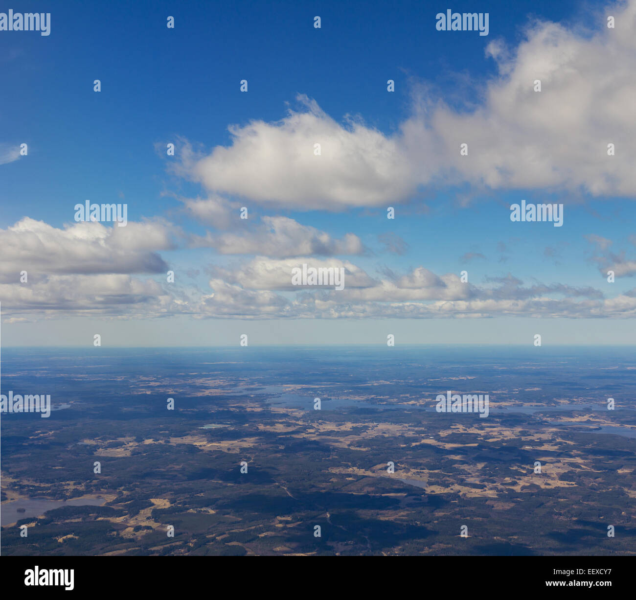 Earth from space on white background hi-res stock photography and ...