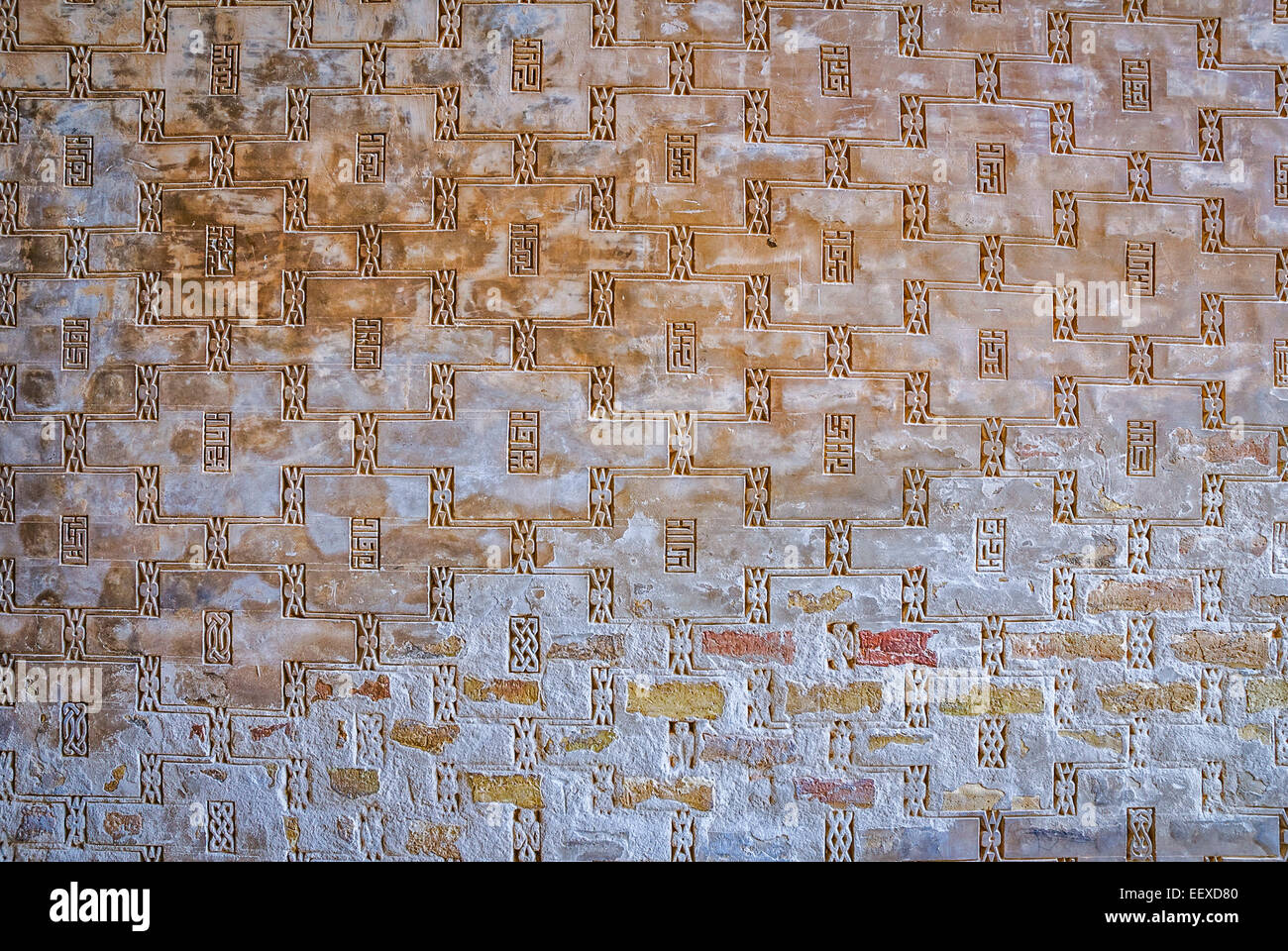 Wall texture, Jame Mosque, Yazd, Iran Stock Photo - Alamy